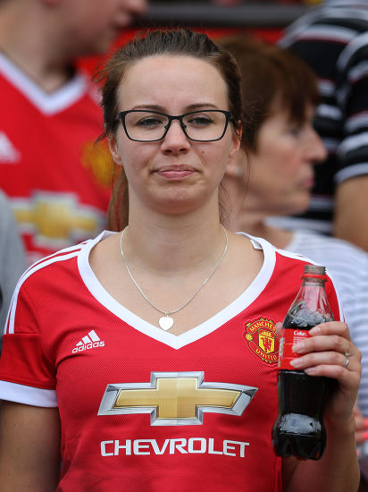 General View Female Manchester United Fan Editorial Stock Photo - Stock ...