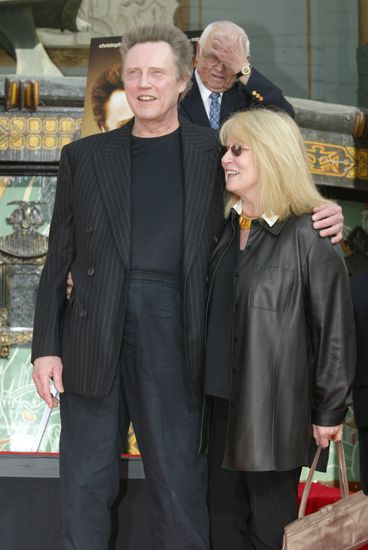 Christopher Walken Wife Georgianne Editorial Stock Photo - Stock Image ...