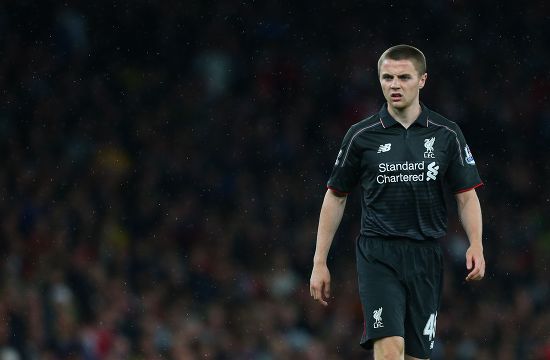 Jordan Rossiter Liverpool During Barclays Premier Editorial Stock Photo ...