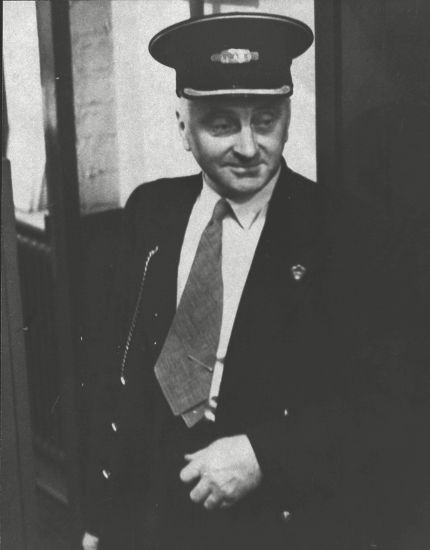 Reginald Scammell British Rail Guard Who Editorial Stock Photo - Stock ...