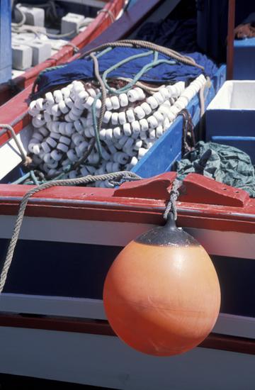 Bumper Float On Side Fishing Boat Editorial Stock Photo - Stock Image ...