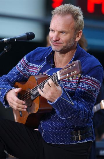 Sting Concert Live On Nbc Today Editorial Stock Photo - Stock Image ...