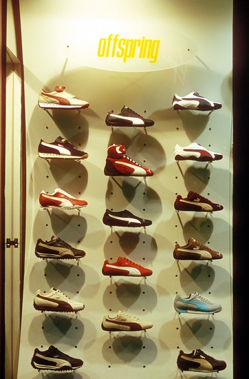 Trainers Offspring Shop Window Editorial Stock Photo - Stock Image ...