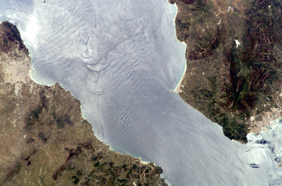 Large Internal Waves Strait Gibraltar These Editorial Stock Photo ...