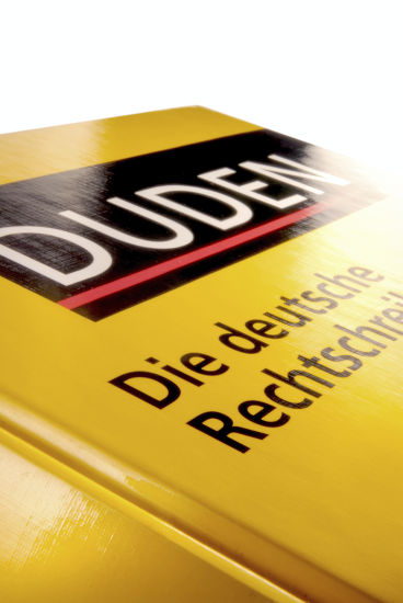 Duden Standard Dictionary German Orthography Editorial Stock Photo ...
