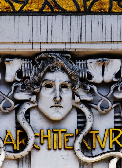 Section Mural Facade Architektur Architecture Written Editorial Stock ...
