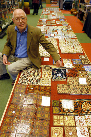 Harry Lyons Tiles 100 Years Design Editorial Stock Photo - Stock Image ...