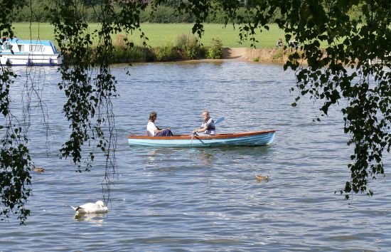 People Enjoy Sunny Weather Boating On Editorial Stock Photo - Stock ...