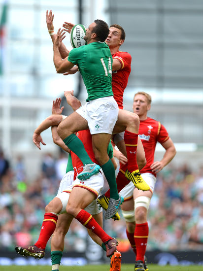 George North Wales Dave Kearney Ireland Editorial Stock Photo - Stock ...