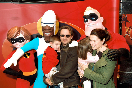 Christian Slater Wife Ryan Haddon Children Editorial Stock Photo ...
