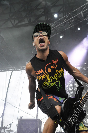 Reggae Rock Band Pepper Gets Audience Editorial Stock Photo - Stock ...