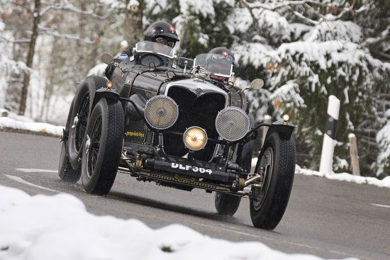 Riley Speed Adelphi Built 1936 Jochpass Editorial Stock Photo - Stock ...