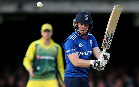 Eoin Morgan Batting Action During Second Editorial Stock Photo - Stock ...