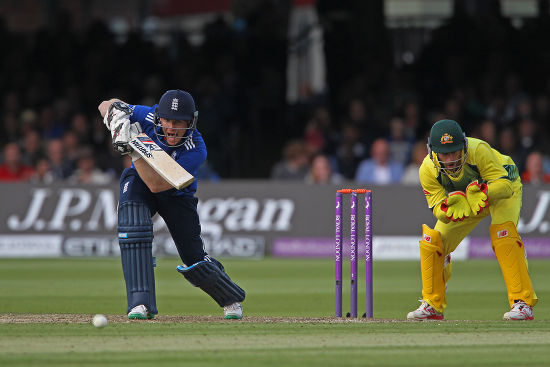 Eoin Morgan England Bats Matthew Wade Editorial Stock Photo - Stock ...