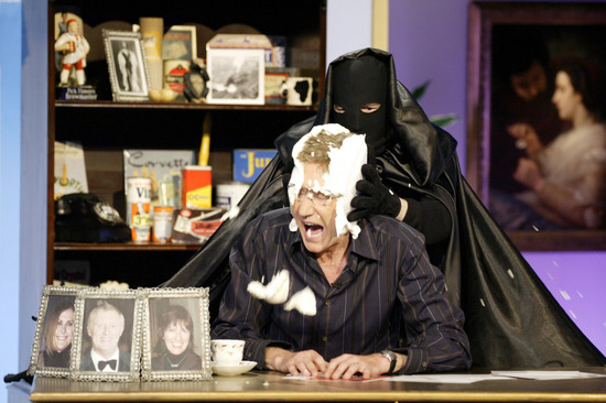 Paul Ogrady Receiving Custard Pie Face Editorial Stock Photo - Stock ...