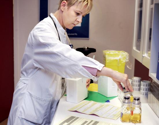 Anti Doping Samples Arrive Analysis Editorial Stock Photo - Stock Image ...