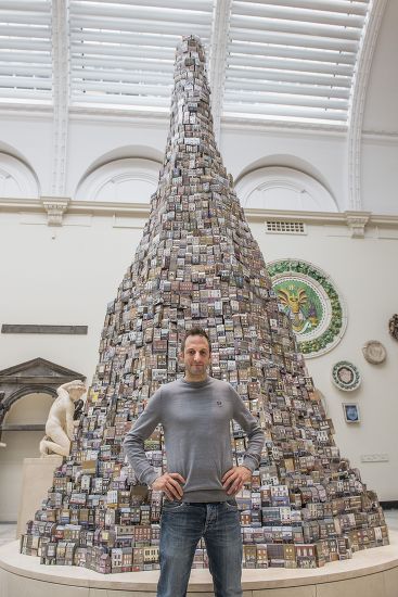 Barnaby Barford His Six Metre High Editorial Stock Photo - Stock Image ...