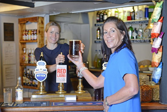 Pub Landlord Lisa Neale Cathy Price Editorial Stock Photo - Stock Image ...