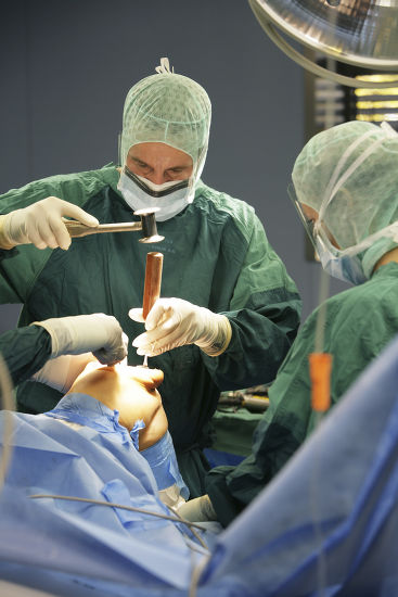Knee Replacement Artifical Knee Joint Operation Editorial Stock Photo ...