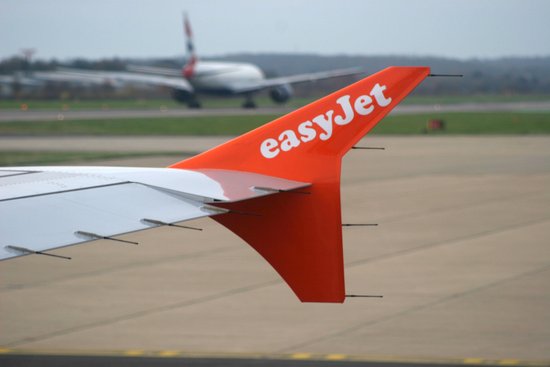 Easyjet Logo On Wing Aircraft On Editorial Stock Photo - Stock Image ...