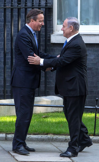 David Cameron Benjamin Netanyahu Editorial Stock Photo - Stock Image ...