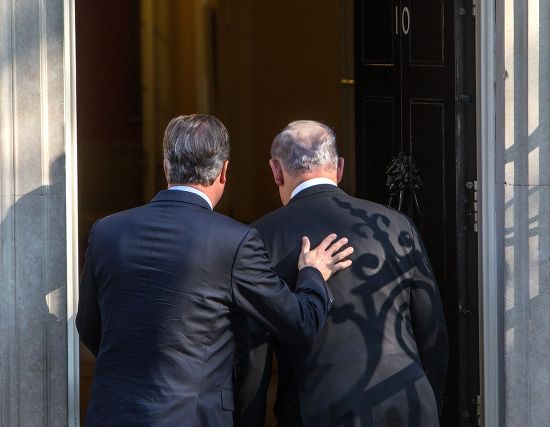 David Cameron Benjamin Netanyahu Editorial Stock Photo - Stock Image ...