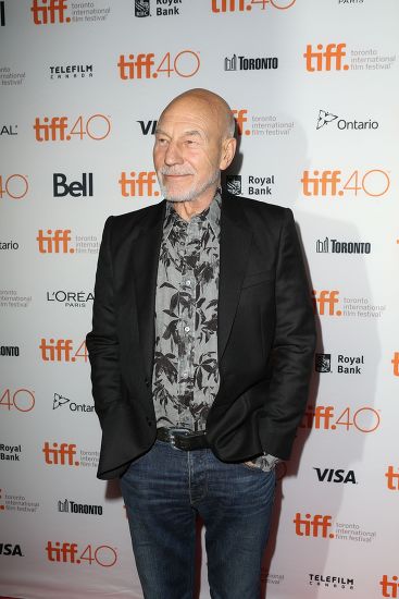 Sir Patrick Stewart Green Room Editorial Stock Photo - Stock Image ...