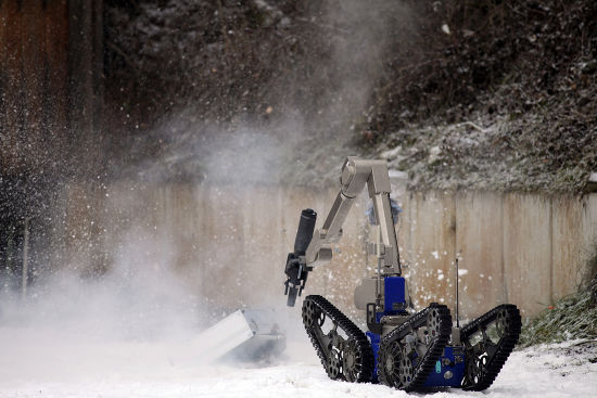 Radio Control Robot Telerob Company Defuse Editorial Stock Photo ...