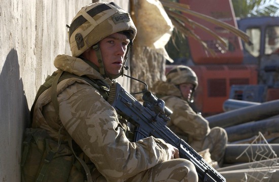 Soldiers Black Watch Take Covering Positions Editorial Stock Photo ...