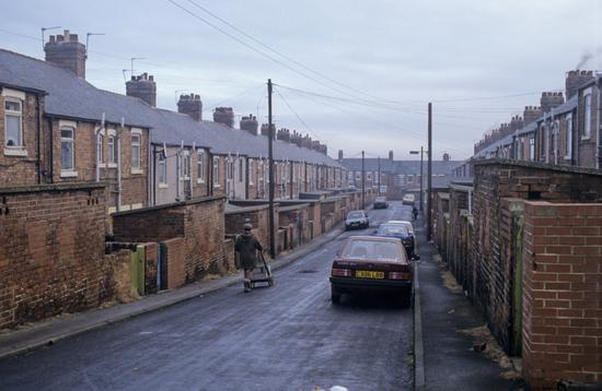 Miners Terraces Murton Colliery County Durham Editorial Stock Photo ...