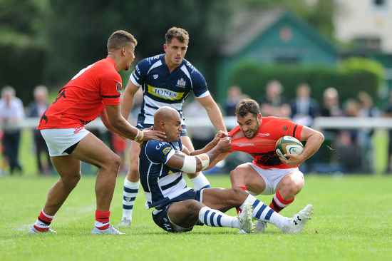 Bristol Rugby Winger Tom Varndell Challenges Editorial Stock Photo ...