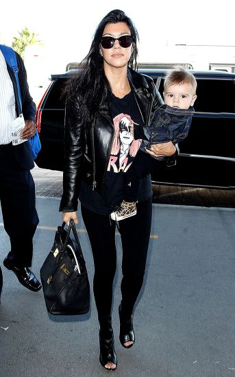 Kourtney Kardashian Reign Aston Disick Editorial Stock Photo - Stock ...