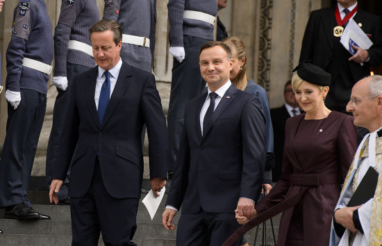 David Cameron Andrzej Duda Agata Kornhauserduda Editorial Stock Photo - Stock Image | Shutterstock