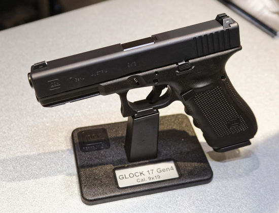 Glock Hand Guns Including Glock 17 Editorial Stock Photo - Stock Image ...