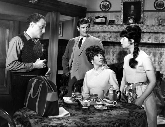 Stanley Meadows Roger Moore Dawn Addams Editorial Stock Photo - Stock ...