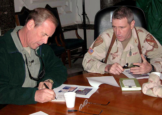Colonel John M Murray Commander 1st Editorial Stock Photo - Stock Image ...