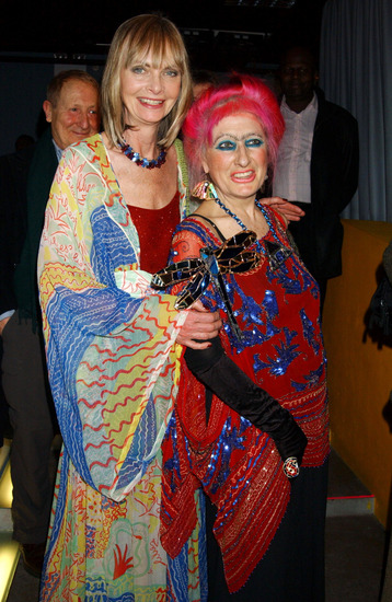 Jan Ward Zandra Rhodes Editorial Stock Photo - Stock Image | Shutterstock