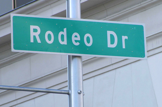 Rodeo Drive Street Sign Beverly Hills Editorial Stock Photo - Stock ...