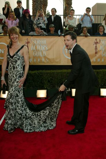 Allison Janney Sean Hayes Editorial Stock Photo - Stock Image ...