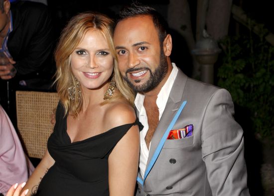 Heidi Klum Nick Verreos Editorial Stock Photo - Stock Image | Shutterstock