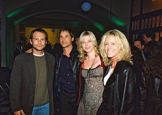 Christian Slater Rob Lowe Wife Sheryl Editorial Stock Photo - Stock ...