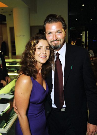 Peri Gilpin Husband Christian Vincent Editorial Stock Photo - Stock ...