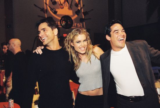 John Stamos Rebecca Romijnstamos Dean Cain Editorial Stock Photo ...