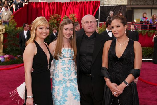 Phil Collins Wife Orianne Daughters Joely Editorial Stock Photo - Stock ...