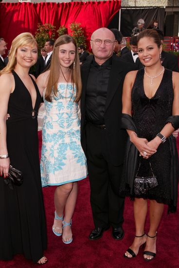 Phil Collins Wife Orianne Daughters Joely Editorial Stock Photo - Stock ...