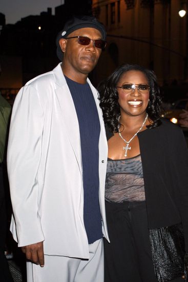 Samuel L Jackson His Wife Latanya Editorial Stock Photo - Stock Image ...