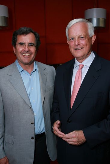 Peter Chernin Kevin Sharer Editorial Stock Photo - Stock Image ...