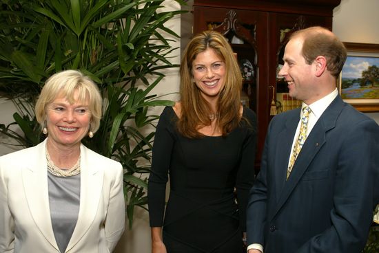 Kathy Ireland Duke Edinburgh Edward Editorial Stock Photo - Stock Image ...