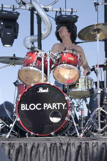 Matt Tong Bloc Party Editorial Stock Photo - Stock Image | Shutterstock