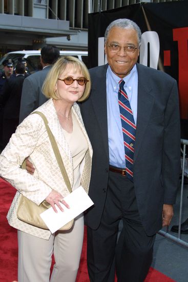 James Earl Jones Wife Arriving Premiere Editorial Stock Photo - Stock ...